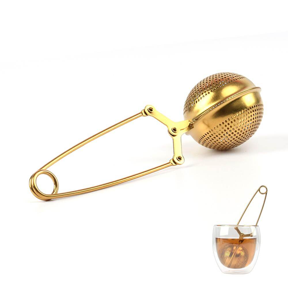 Gold Tea Infuser | Heritage Bee