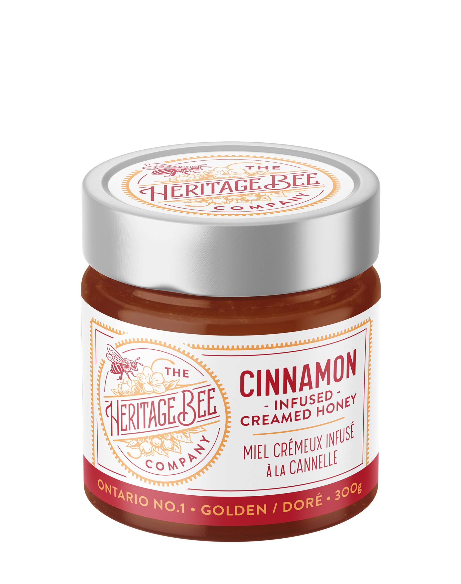 Cinnamon Creamed Local Ontario Honey | Heritage Bee